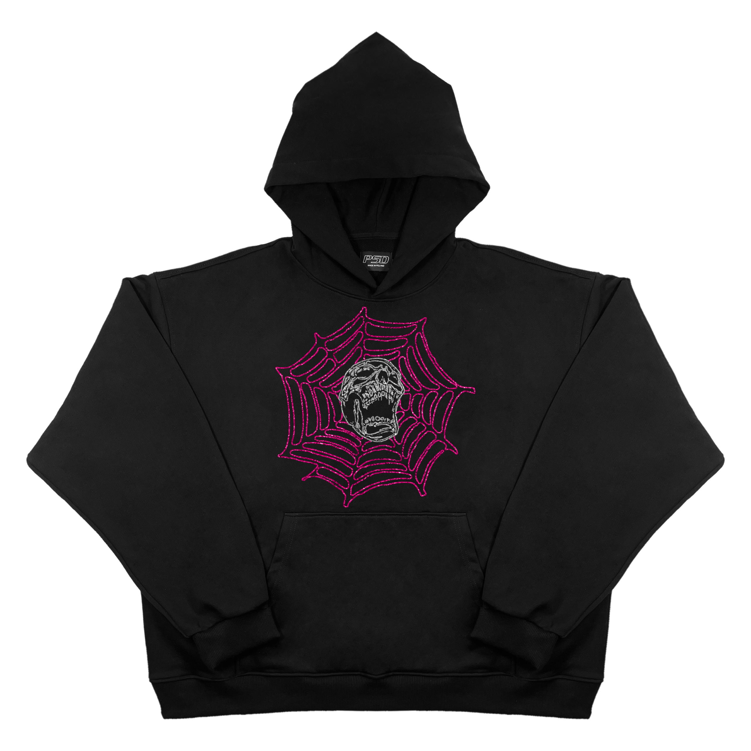 Pink Skeleton Hoodie - PSD